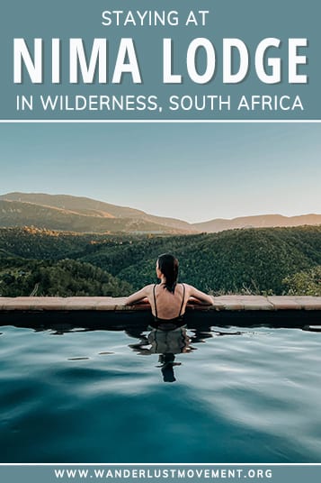 Staying at Nima Lodge in Wilderness, South Africa