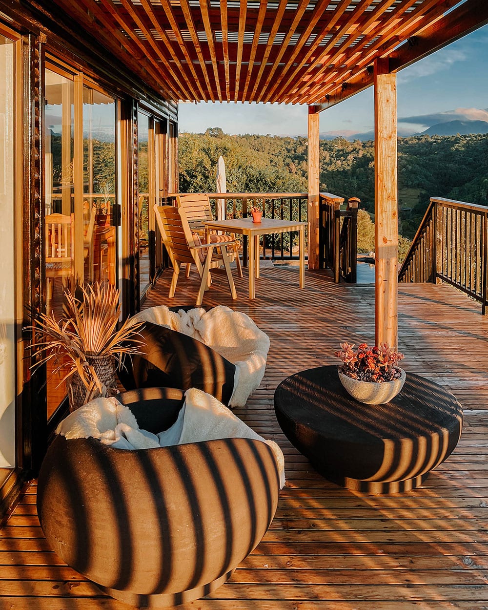 Staying at Nima Lodge in Wilderness, South Africa